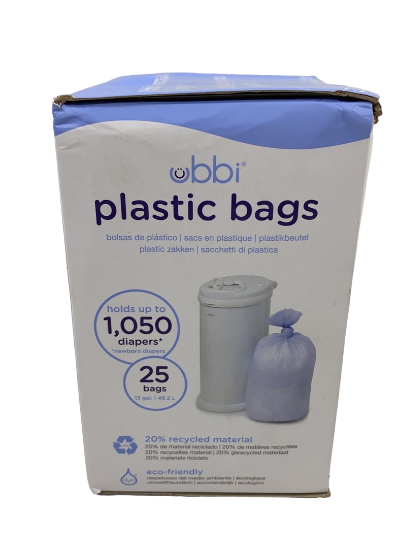 Ubbi Plastic Diaper Pail Bags, 25 Count — GoodBuy Gear