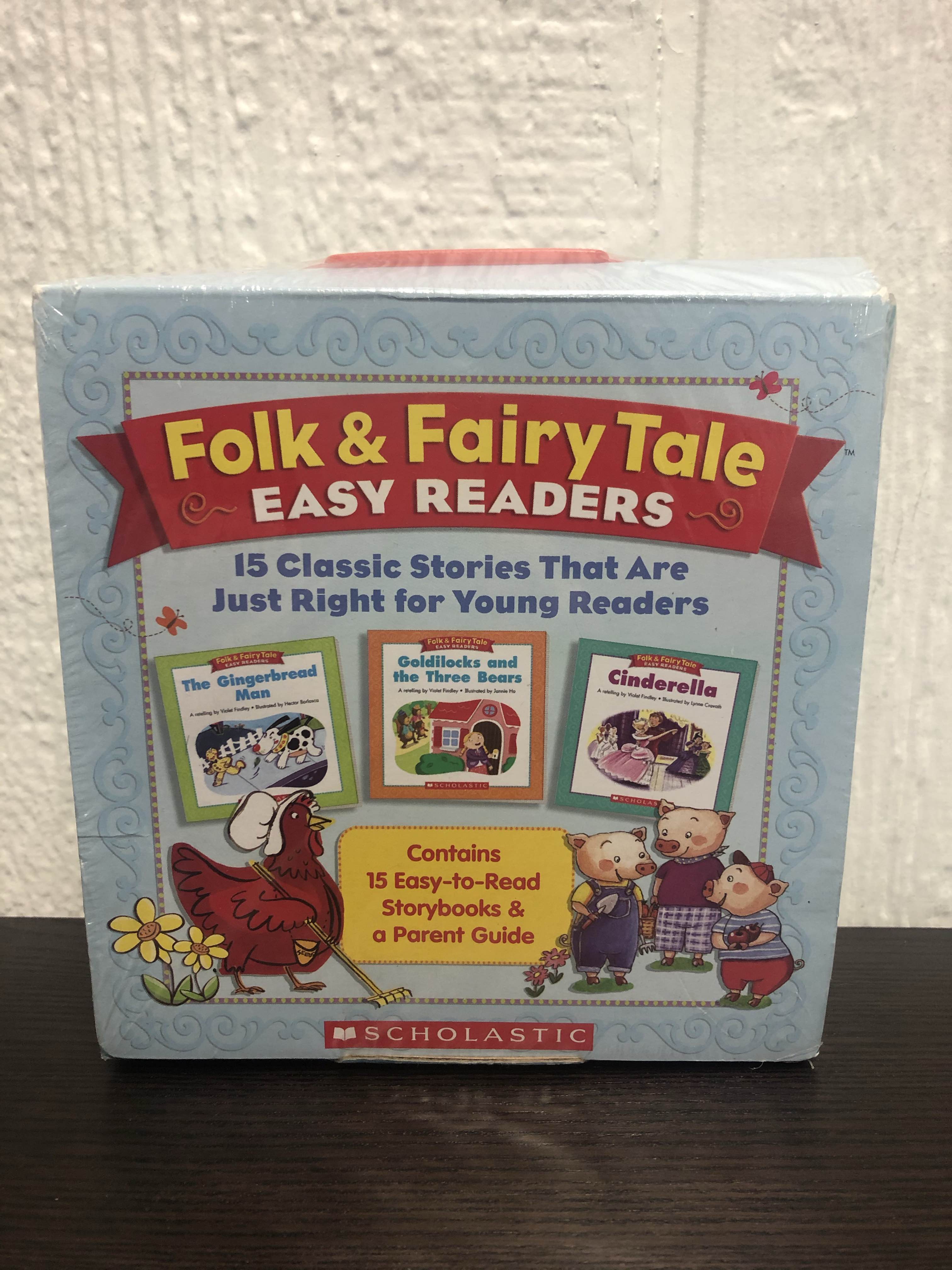 Scholastic Books Folk & Fairy Tale Easy Readers Parent Pack