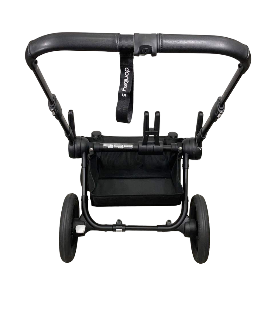 Bugaboo Donkey 5 Duo Stroller Frame, 2021, Black