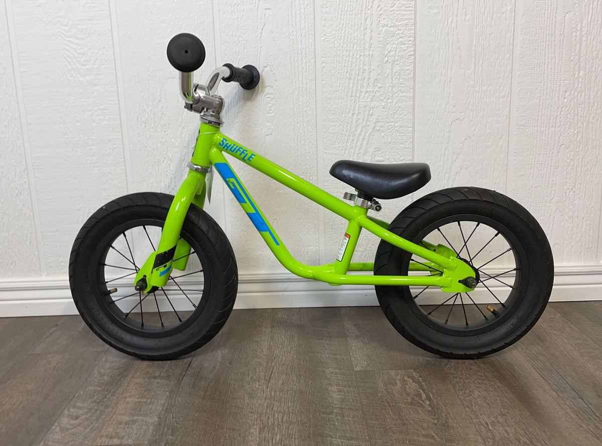 GT Bicycles Youth Shuffle 12” Balance Bike, Green — GoodBuy Gear
