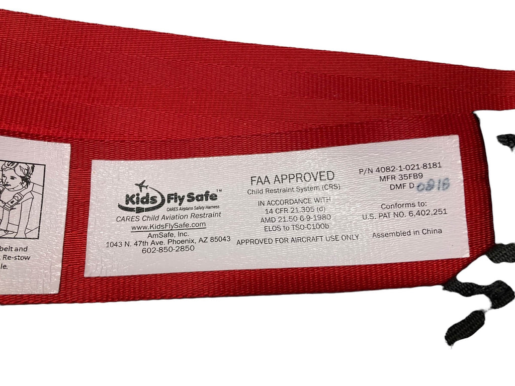 Cares Kids Fly Safe Airlane Safety Harness