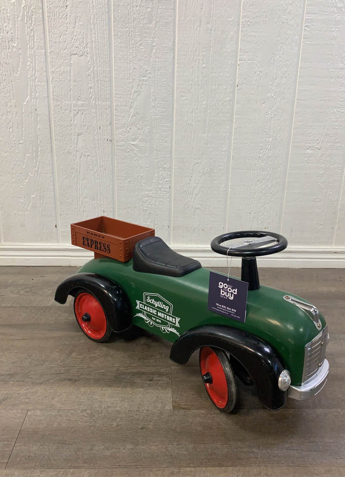 Schylling Metal Speedster Truck Ride-On — GoodBuy Gear