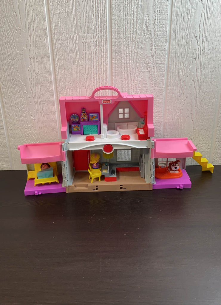 Fisher Price Little People Big Helpers Interactive Home Playset