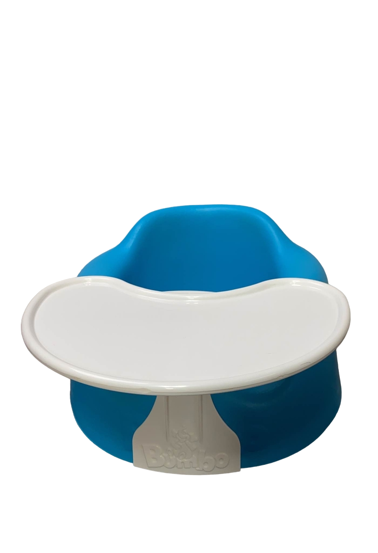 Bumbo Floor Seat With Play Tray, Blue — GoodBuy Gear