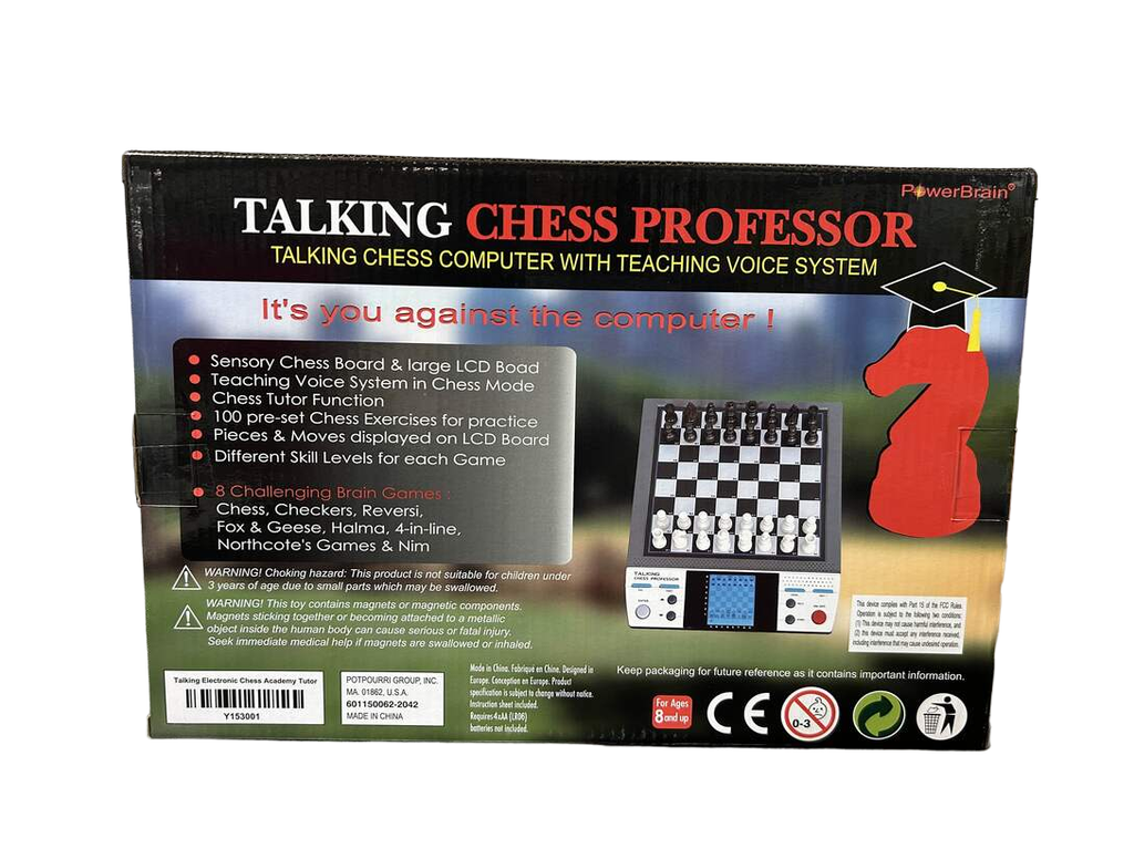 Power Brain Talking Chess Professor