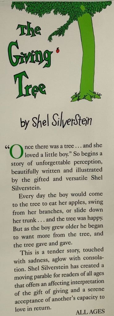 Shel Silverstein The Giving Tree Book