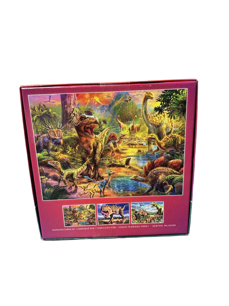 Ceaco 100 Piece Puzzle, Dino Glow
