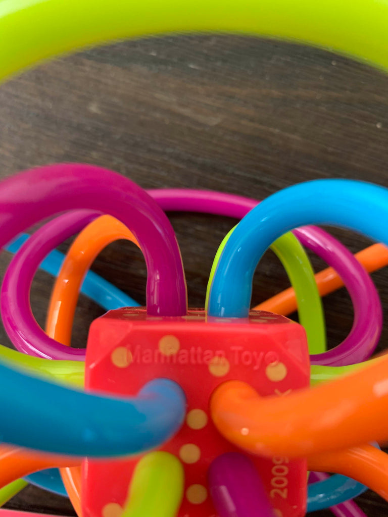Manhattan Toy Winkel Rattle And Sensory Teether Toy