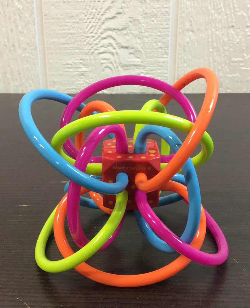 Manhattan Toy Winkel Rattle And Sensory Teether Toy