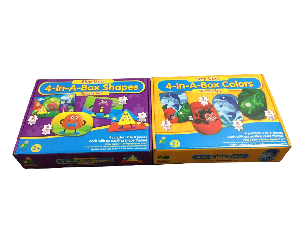 The Learning Journey ABC & 123 Trains 2 Pack Puzzle Set