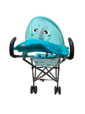 Dorel Umbrella Stroller, 2022, Teal dino footprints