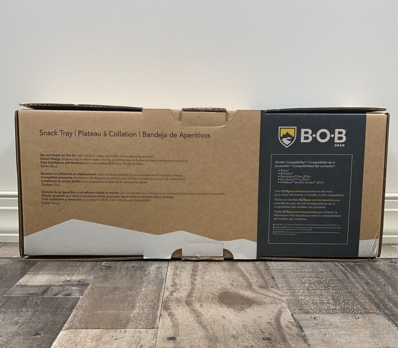 BOB Snack Tray, Black — GoodBuy Gear