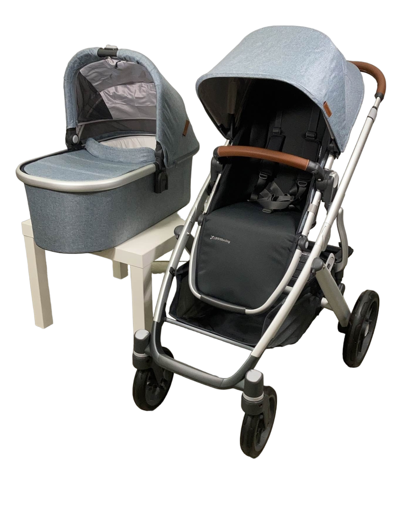 UPPAbaby VISTA V2 Stroller, 2021, Gregory (Blue Melange)