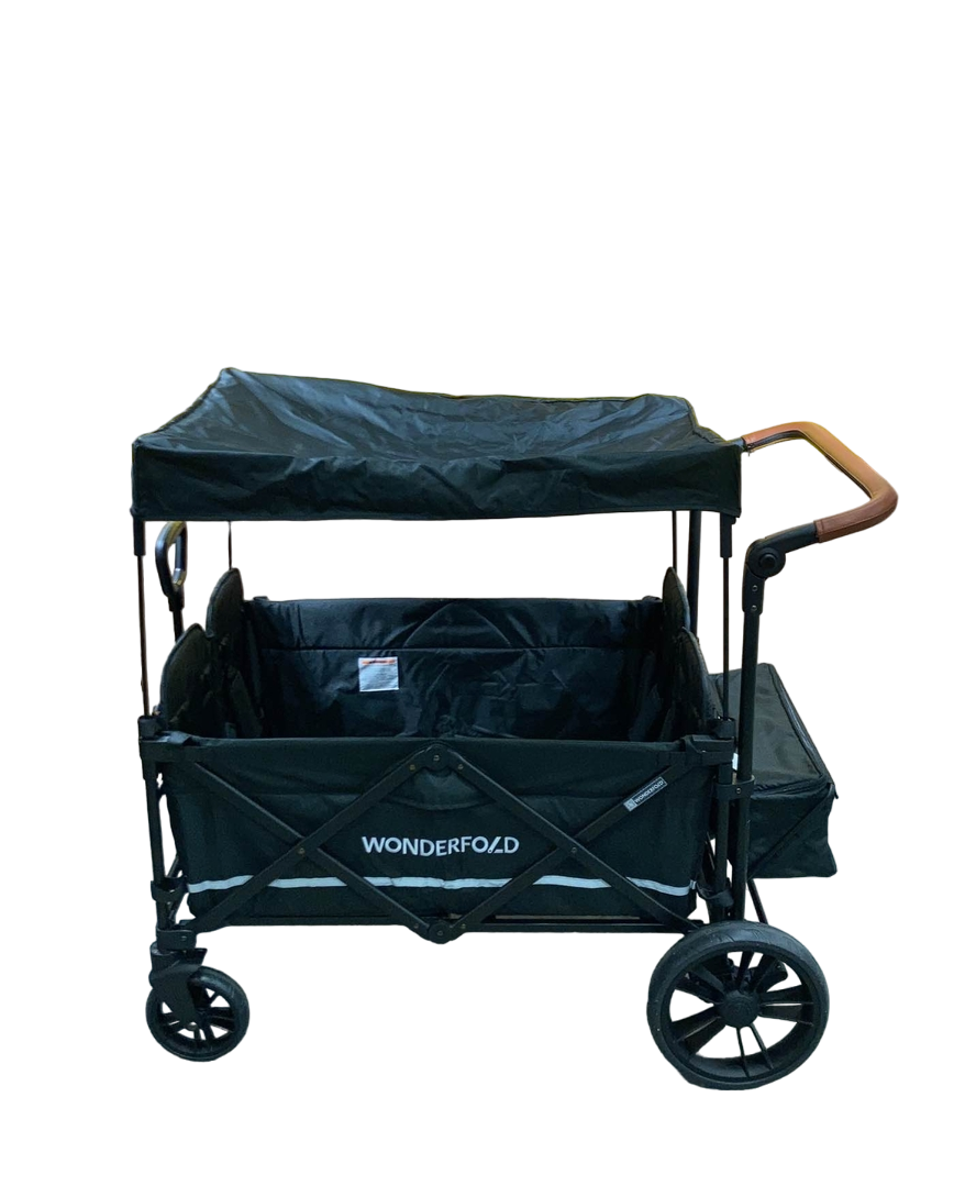 Wonderfold X4 Push & Pull Quad Stroller, Black, 2023 — GoodBuy Gear