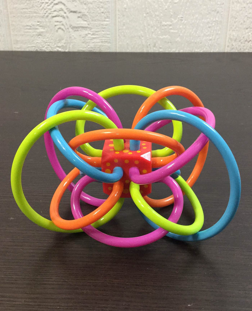 Manhattan Toy Winkel Rattle And Sensory Teether Toy