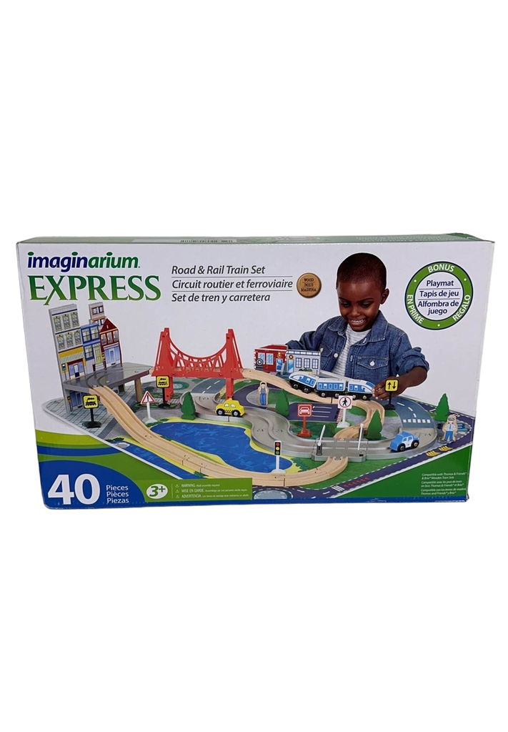 Imaginarium Road And Rail Train Set