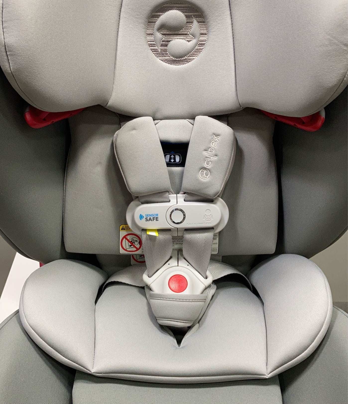 Cybex Eternis S All-In-One Car Seat with SensorSafe, 2021, Manhattan G ...