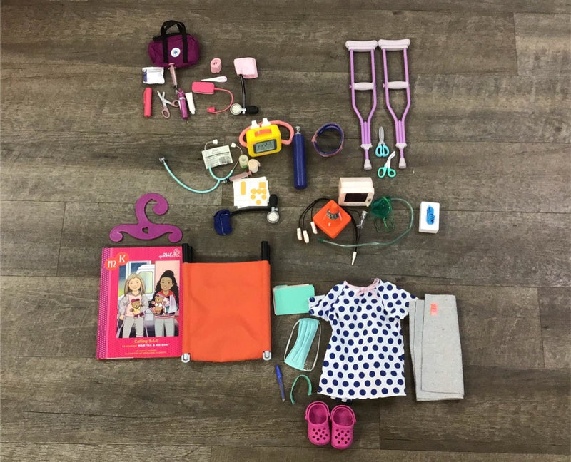 Our Generation Rescue Ambulance Playset, with Doll