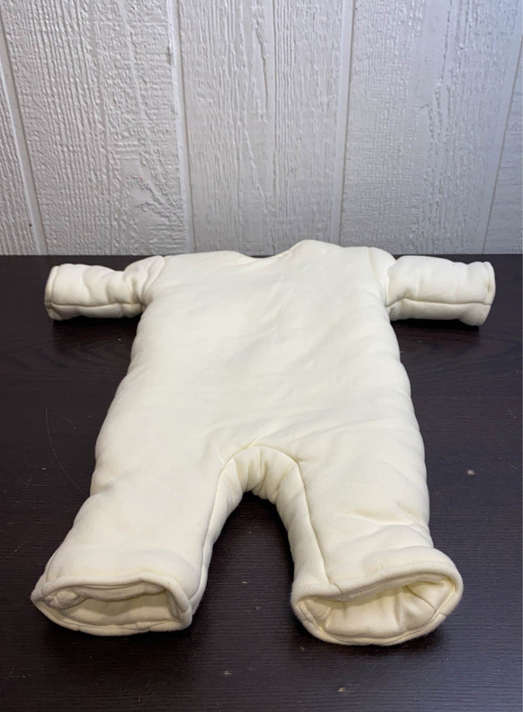 Baby Merlin's Magic Sleepsuit, Small 3-6 Months, Cotton, Cream