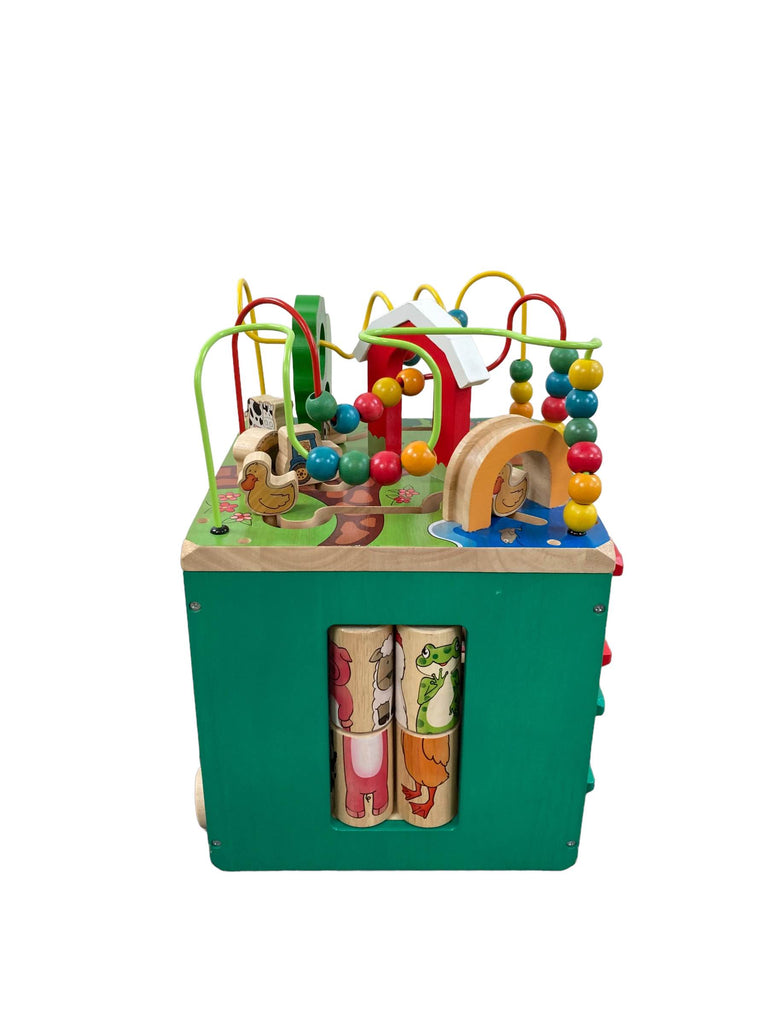 Battat Wooden Activity Cube