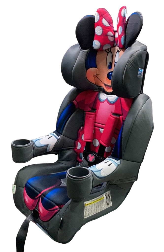 KidsEmbrace 2-in-1 Combination Harness Booster Car Seat, Minnie Mouse,