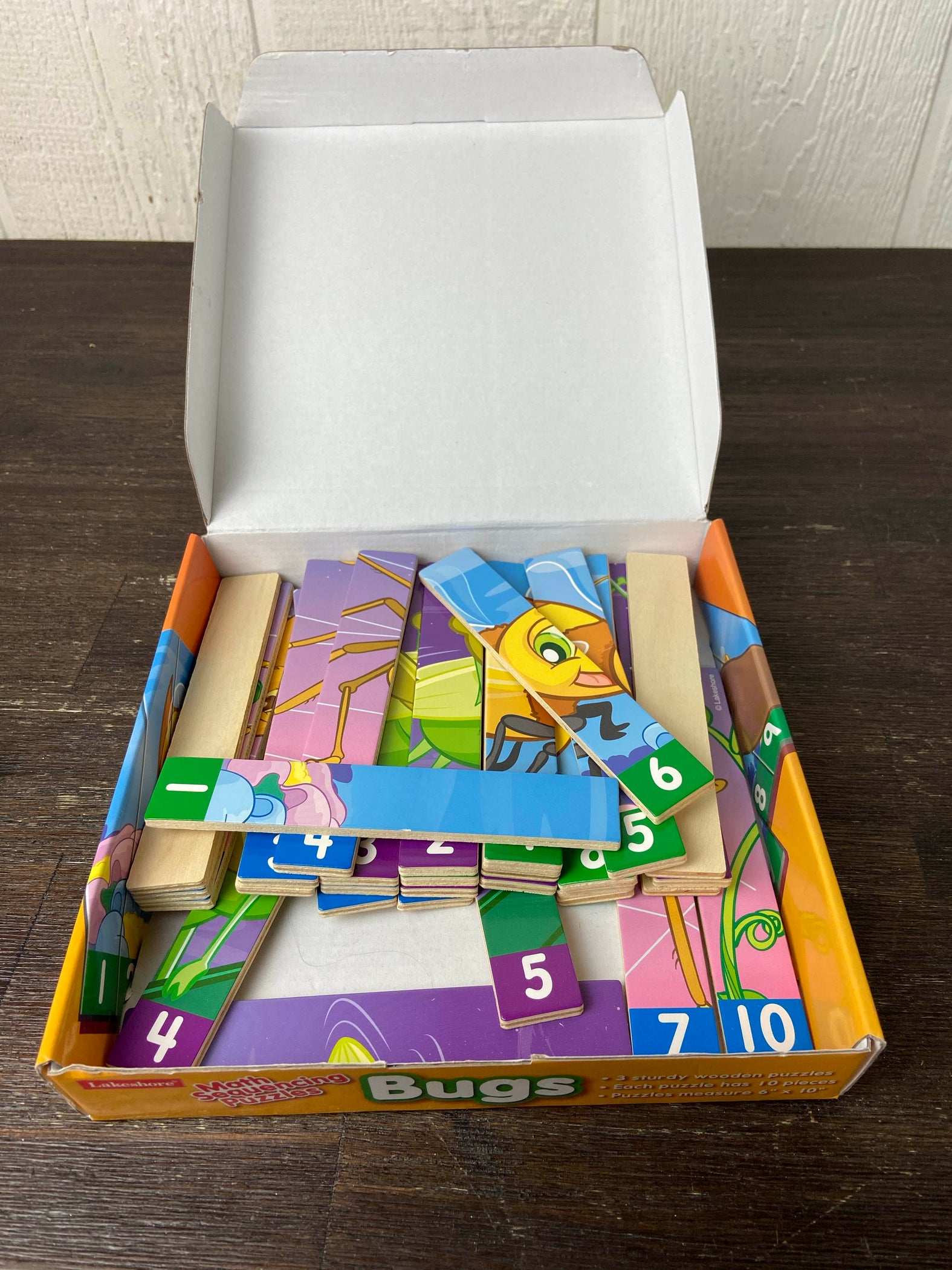 Lakeshore Sequencing Numbers Puzzle, Bugs — GoodBuy Gear