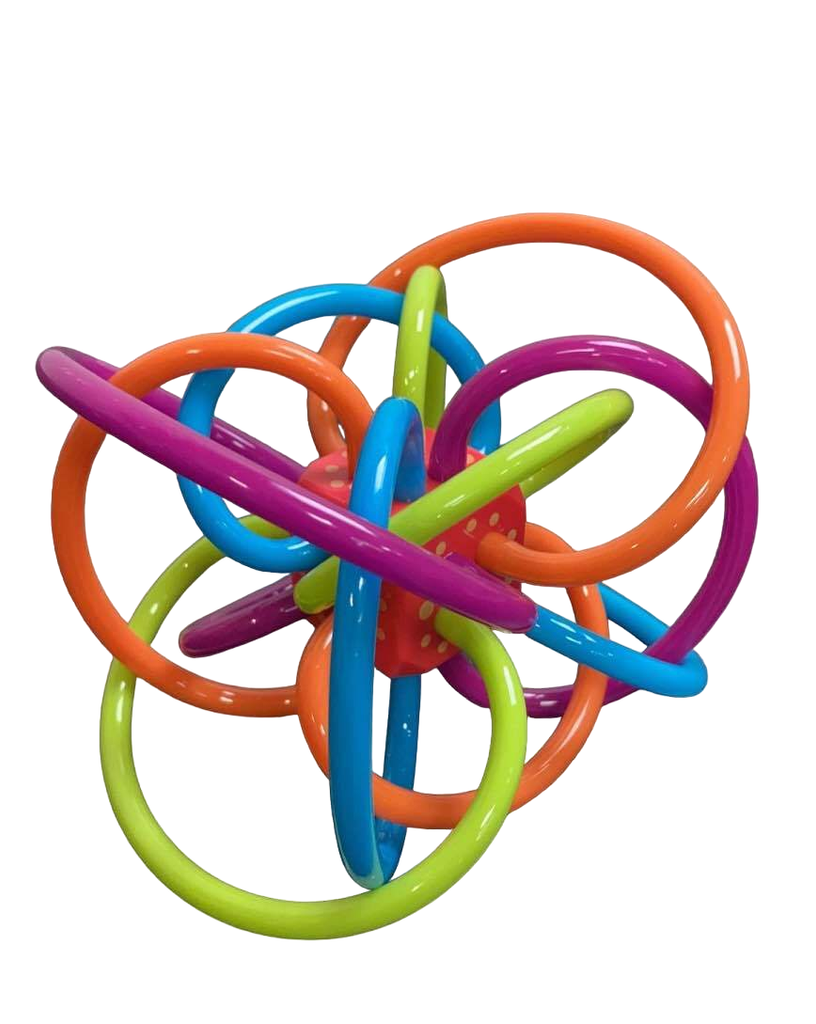 Manhattan Toy Winkel Rattle And Sensory Teether Toy