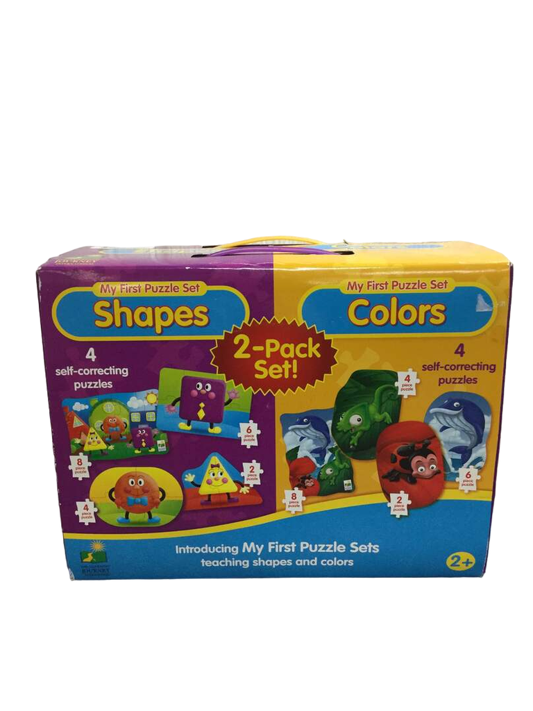 The Learning Journey ABC & 123 Trains 2 Pack Puzzle Set