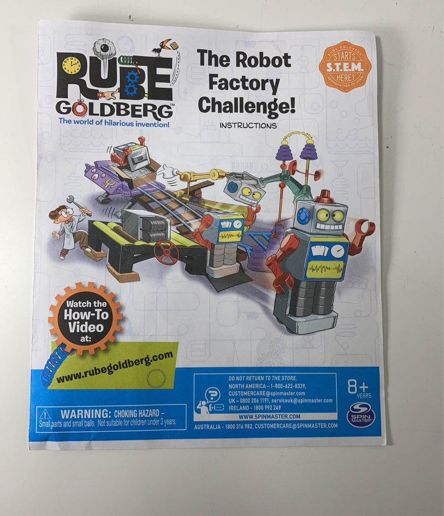 Rube Goldberg The Robot Factory Challenge