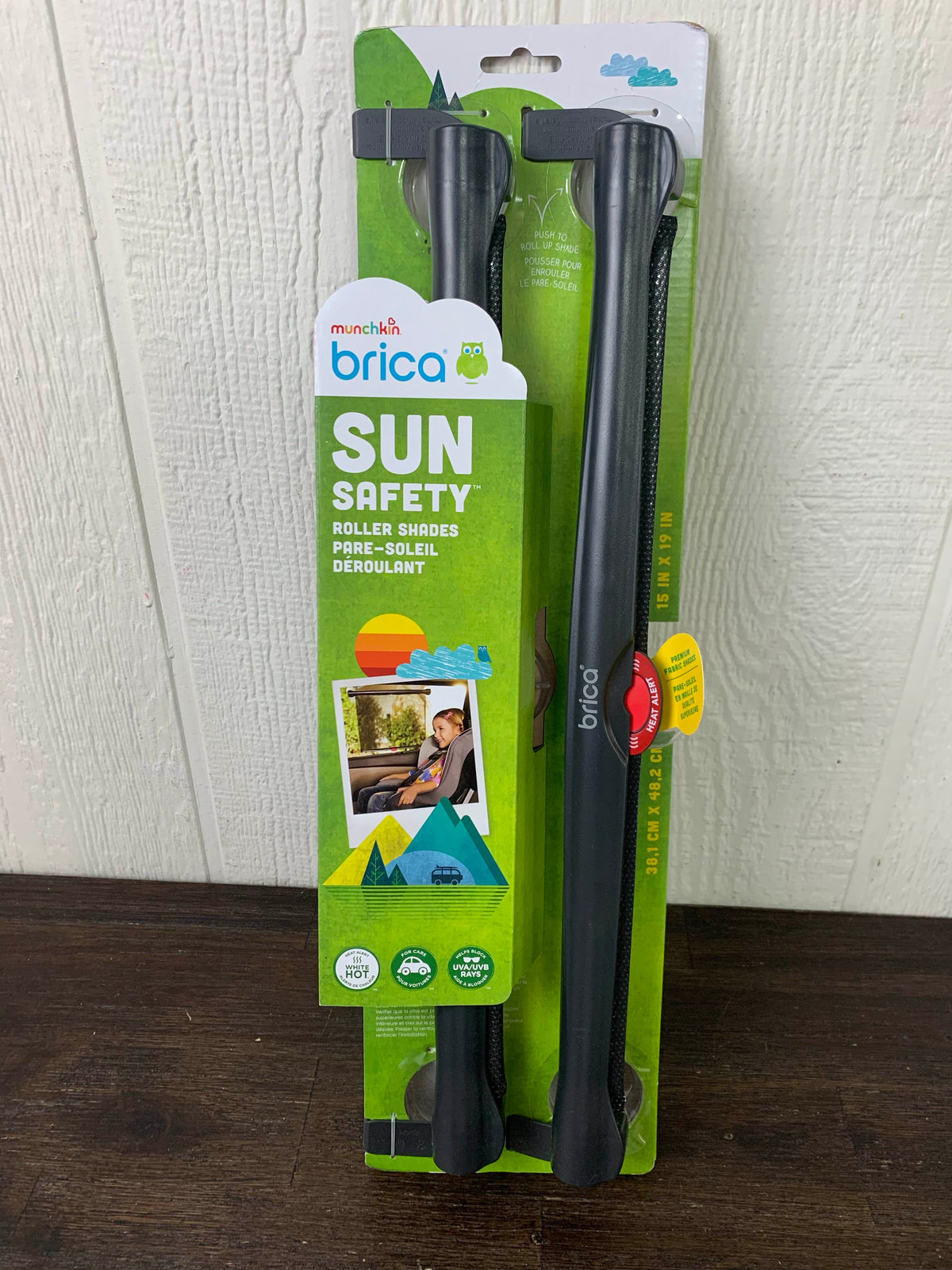 Brica White Hot Sun Safety Shades, Black — GoodBuy Gear