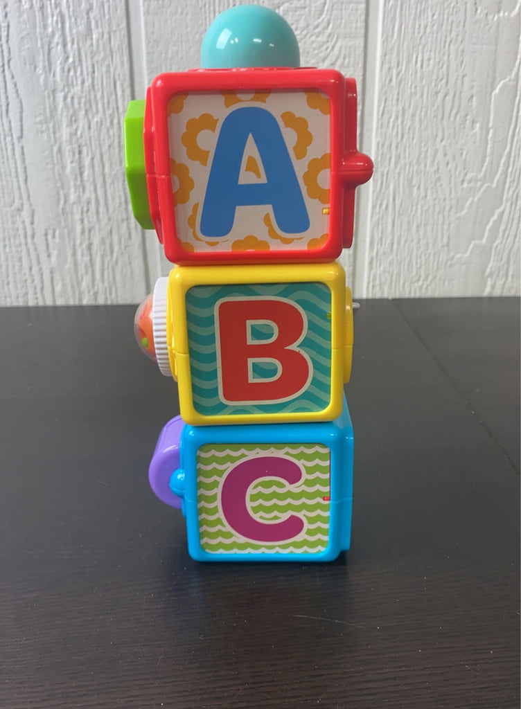 Fisher Price Brilliant Basics Stacking Action Blocks