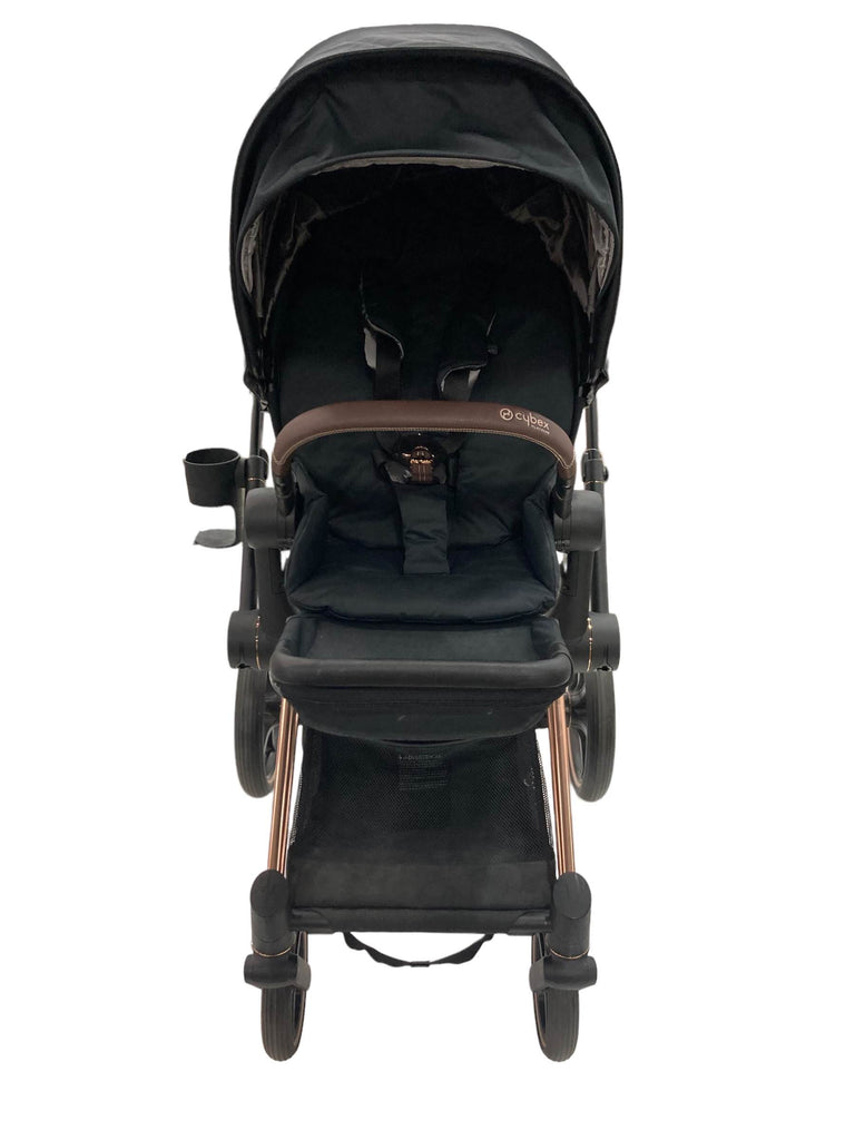 Cybex PRIAM Stroller, 2018, Rosegold, Deep Black