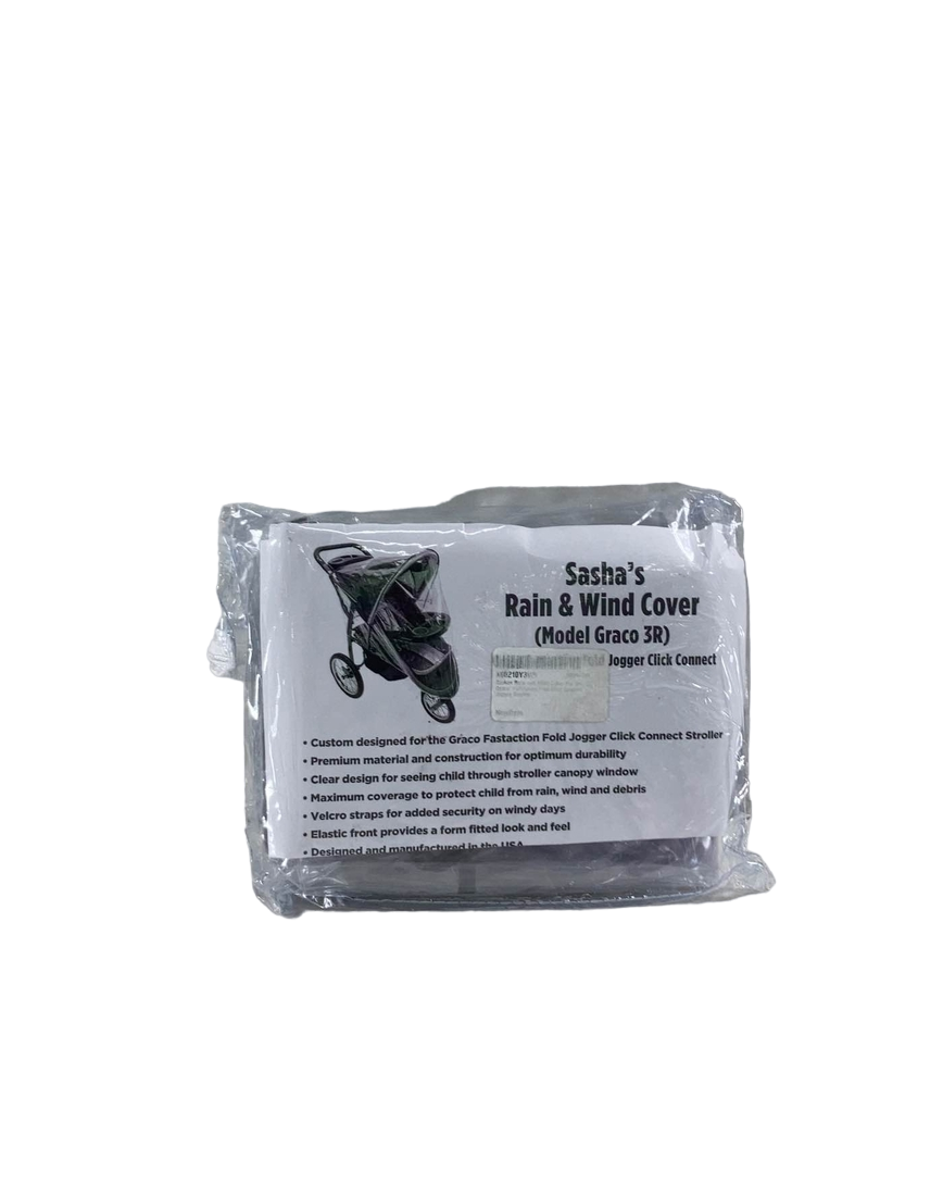 Sashas Rain And Wind Cover For Graco FastAction Fold Click Connect Jog ...