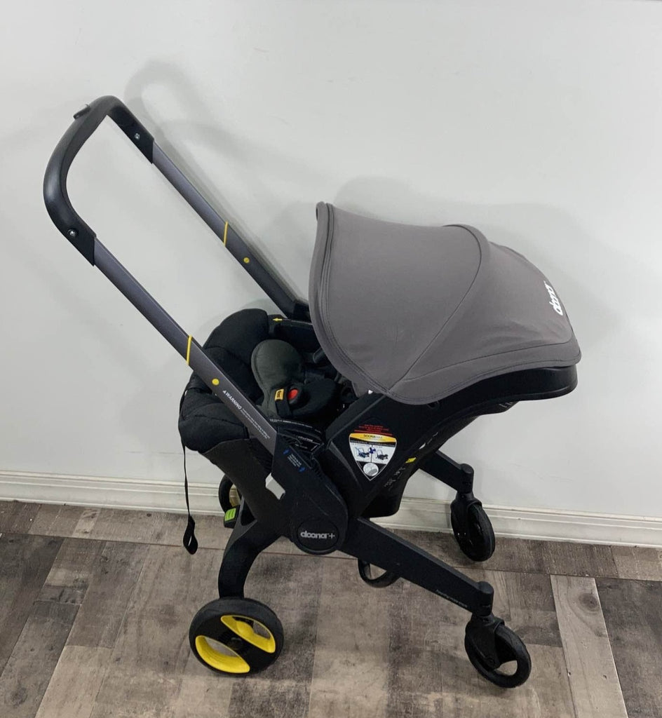 Doona Infant Car Seat & Stroller Combo, 2021, Greyhound
