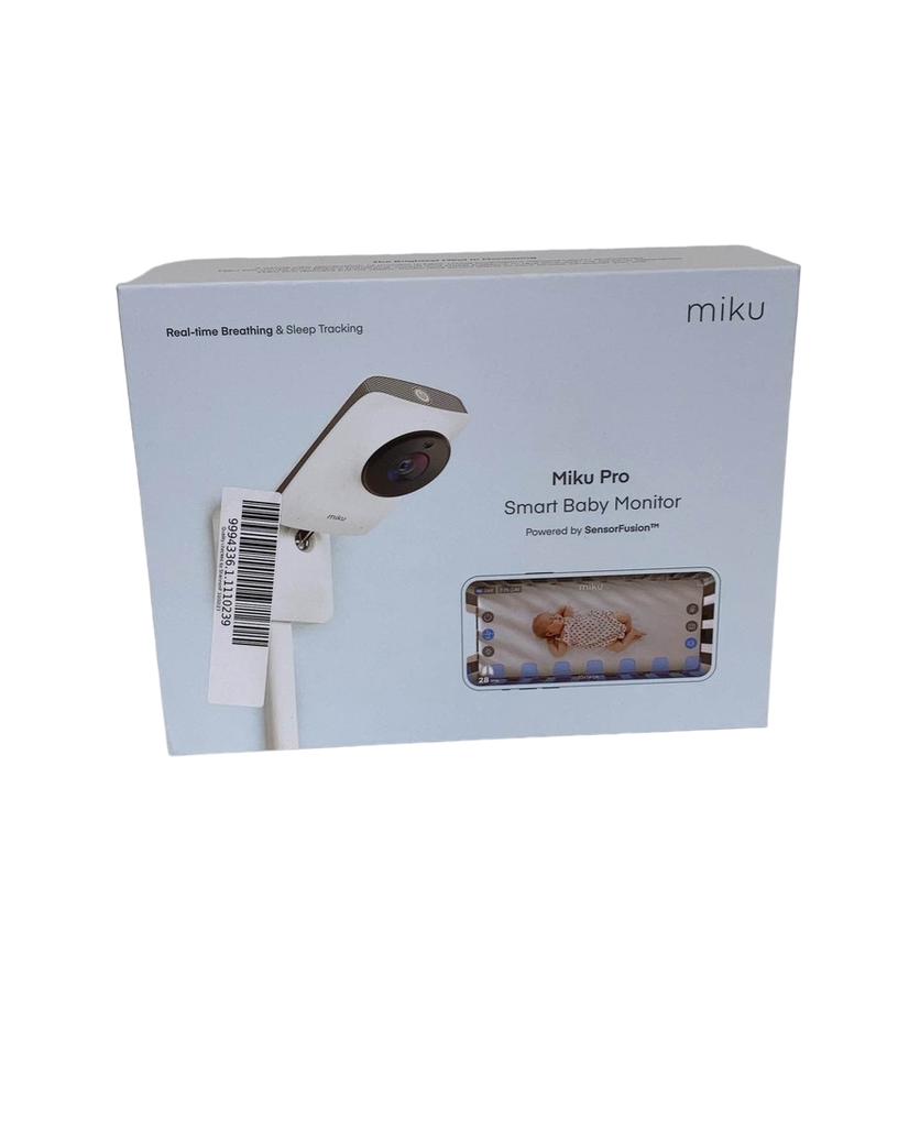 Miku Pro Smart Baby Monitor with Wall Mount