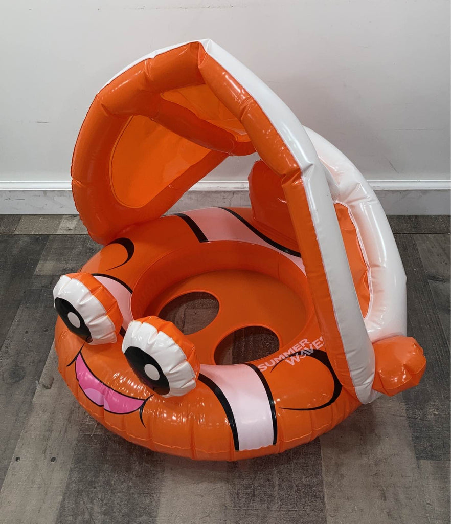 Summer Waves Pool Float With Sunshade