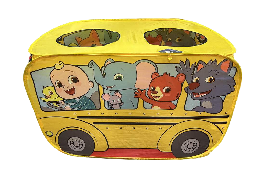 Sunny Days Entertainment Pop-Up School Bus Tent, Cocomelon