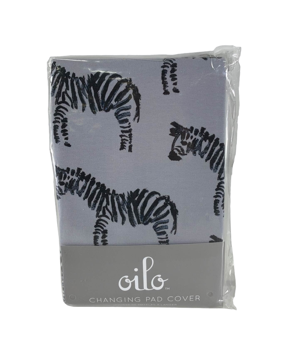 Oilo Studios Changing Pad Cover, Zebra — GoodBuy Gear