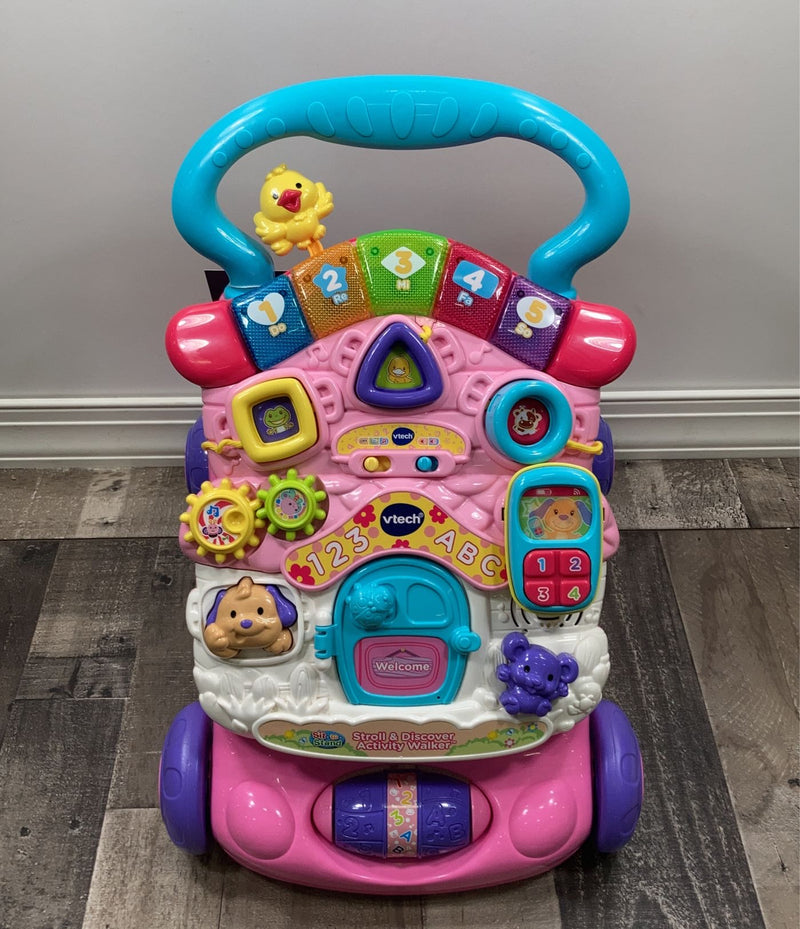 VTech Stroll And Discover Activity Walker, Pink