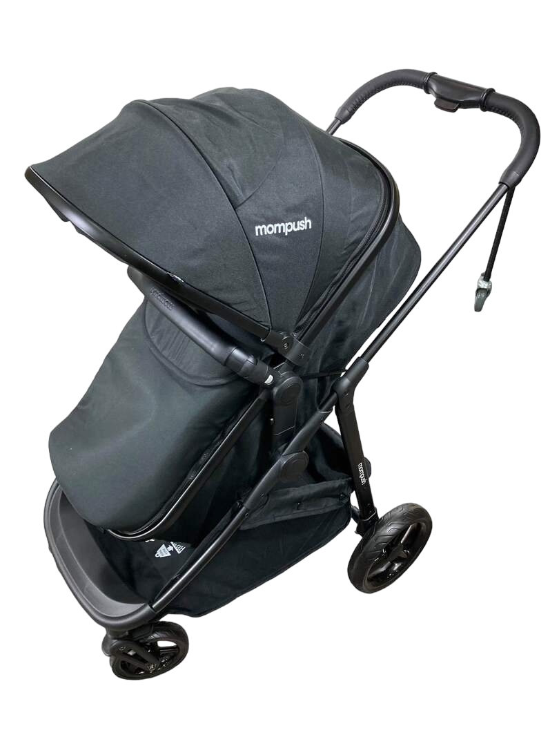 Mompush Wiz Stroller, Black, 2021 — GoodBuy Gear