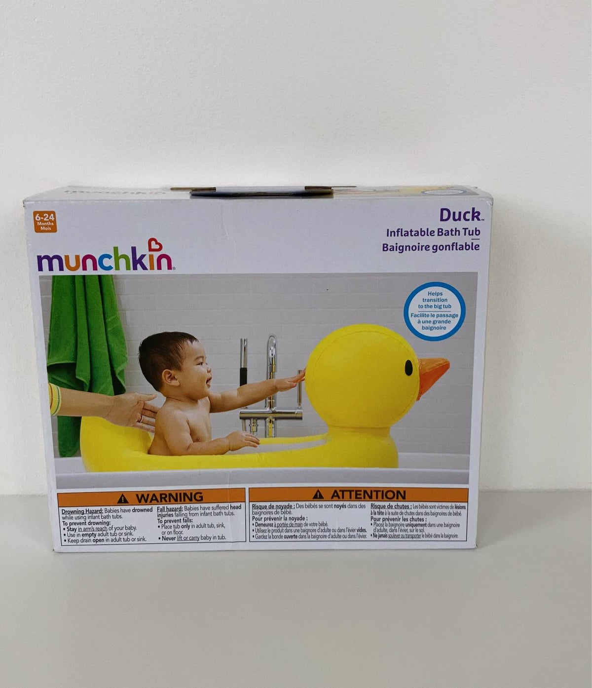 Munchkin Inflatable Duck Tub — GoodBuy Gear