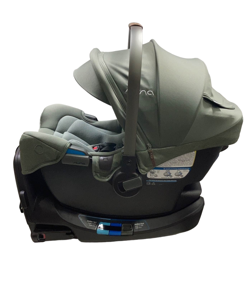 Nuna PIPA rx Infant Car Seat with RELX Base, Pine, 2022