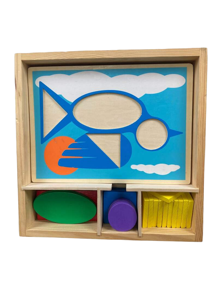 Melissa & Doug Beginner Pattern Blocks