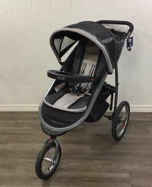 Graco FastAction Fold Jogging Click Connect Stroller, 2020, Gotham