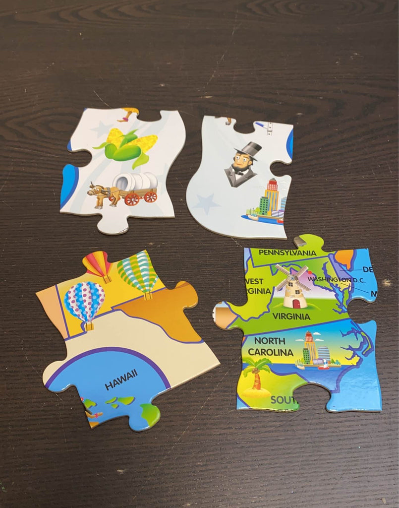 The Learning Journey USA Map Puzzle