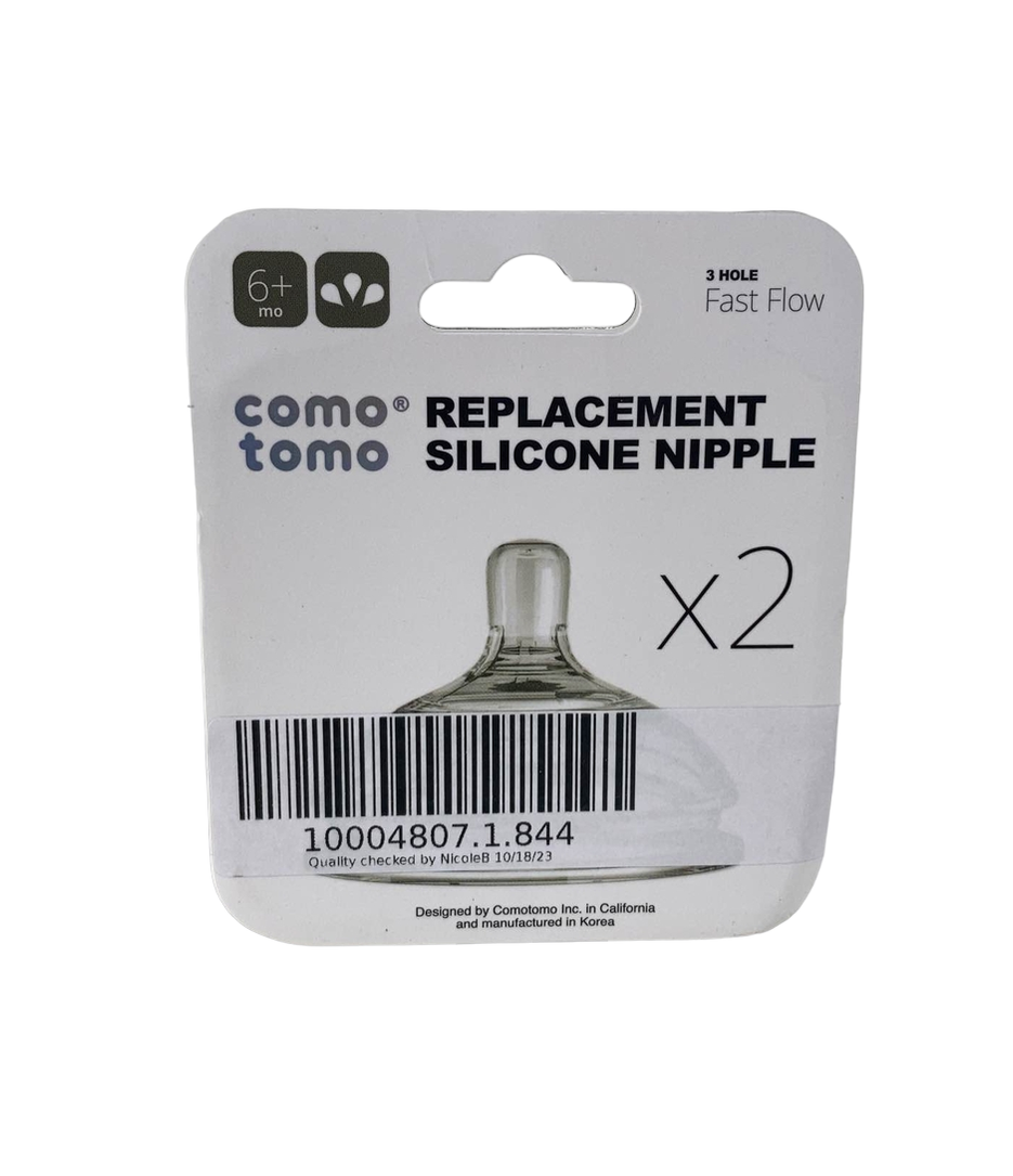 Comotomo Replacement Fast Flow Nipples — GoodBuy Gear