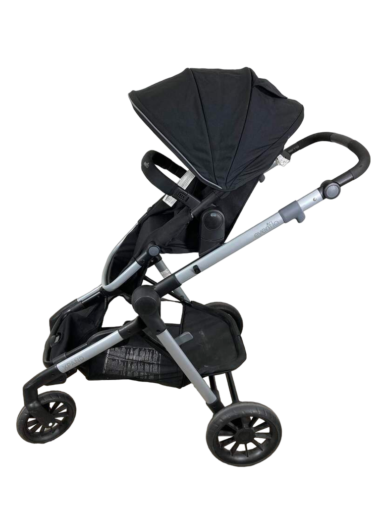 Evenflo Pivot Xpand Modular Stroller, 2020, Stallion Black
