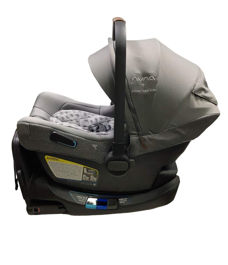 Nuna Pipa Lite RX And Pipa Relx Base, Brushstroke Dot Granite, 2021