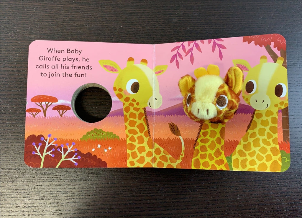 Baby Giraffe Finger Puppet Book