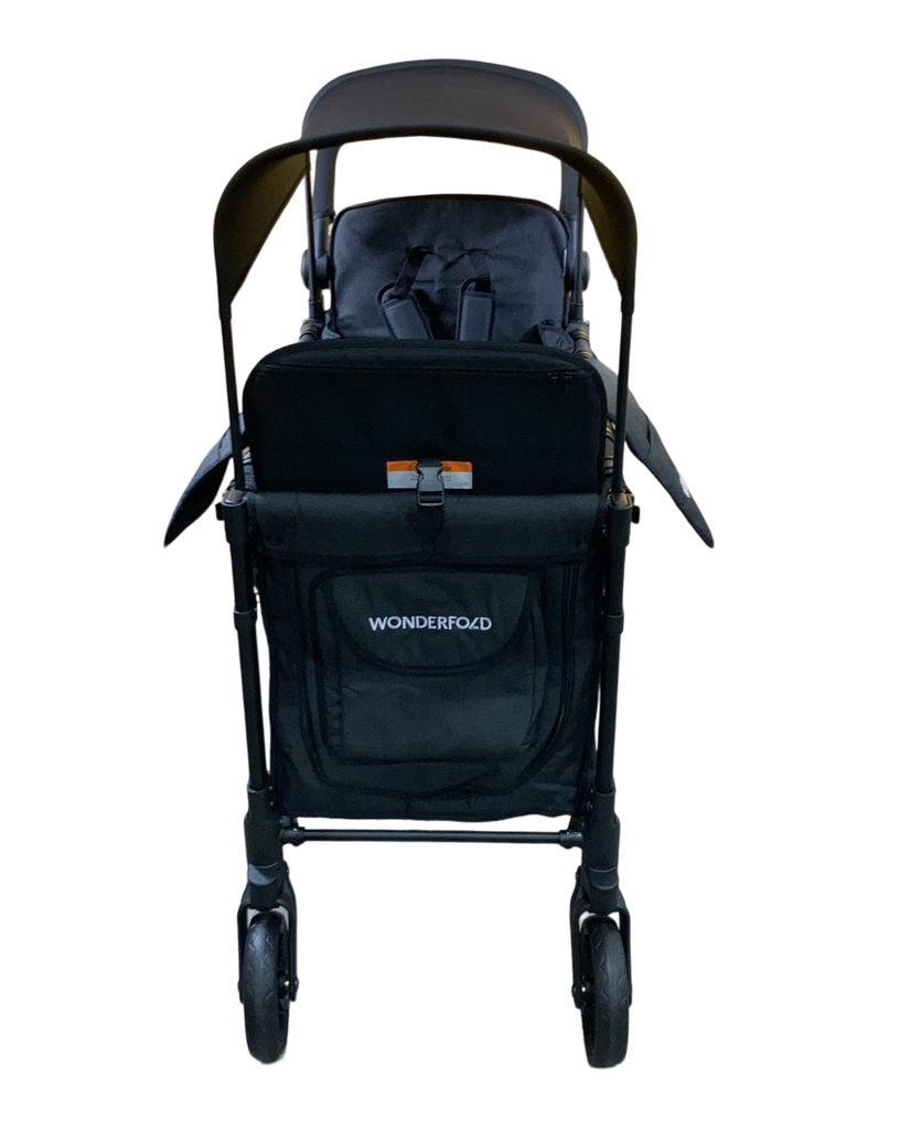 Wonderfold W2 Elite Multifunctional Stroller Wagon, Volcanic Black, 20